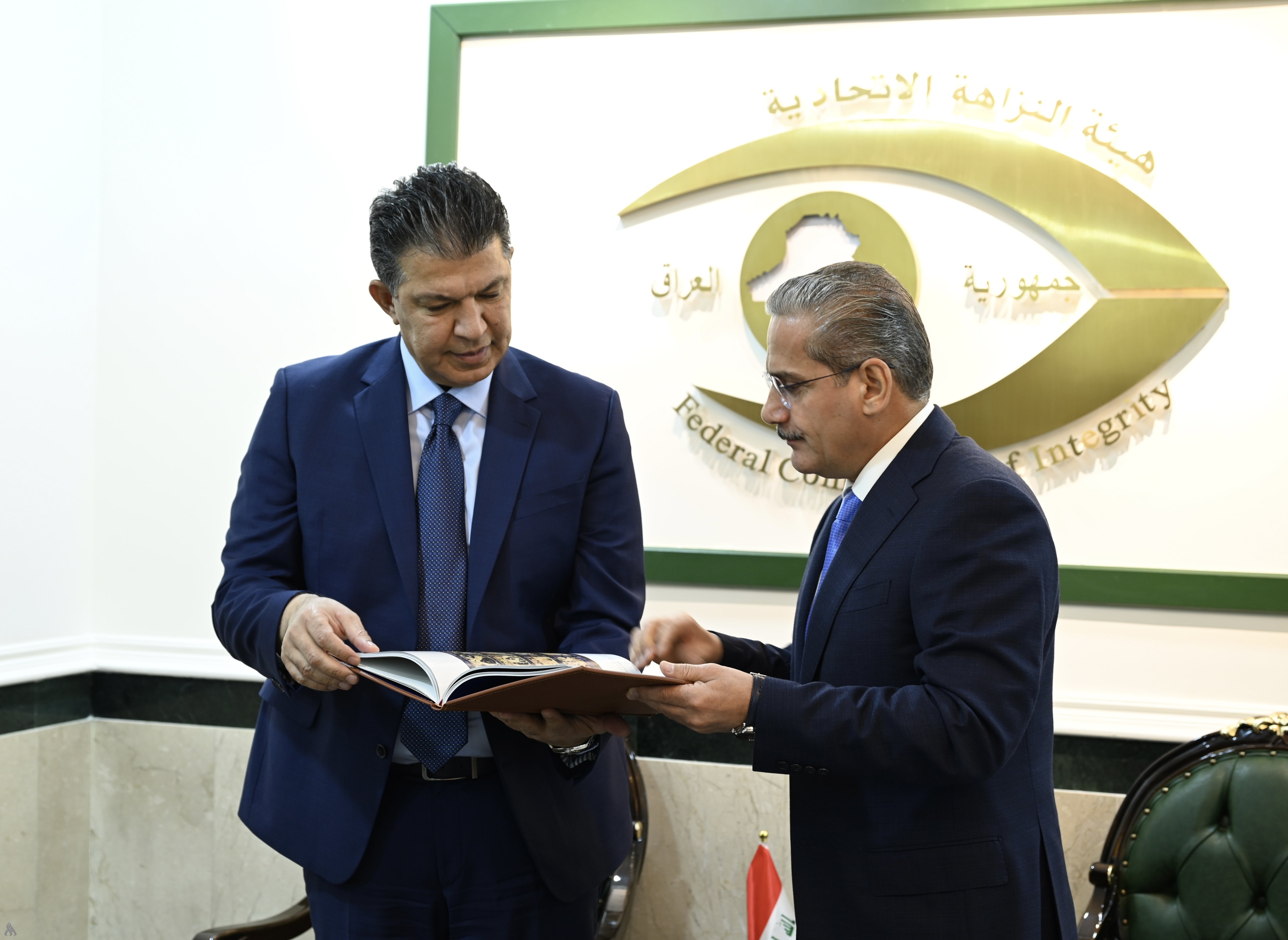 Judge Zeidan receives the head of the media network and affirms the ...
